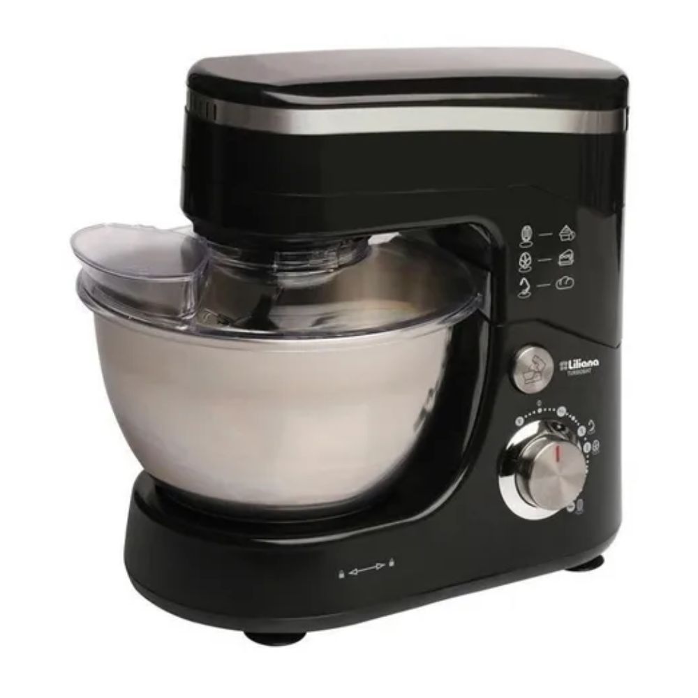 Batidora de pie Liliana Turbobat AB914 negra 50 Hz x 60 Hz 220 V – 240 V – Casa Belgrano