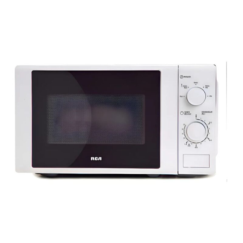 Microondas Rca Mecánico 20 Lts 700 Watts Blanco 5 Niveles De Potencia ...